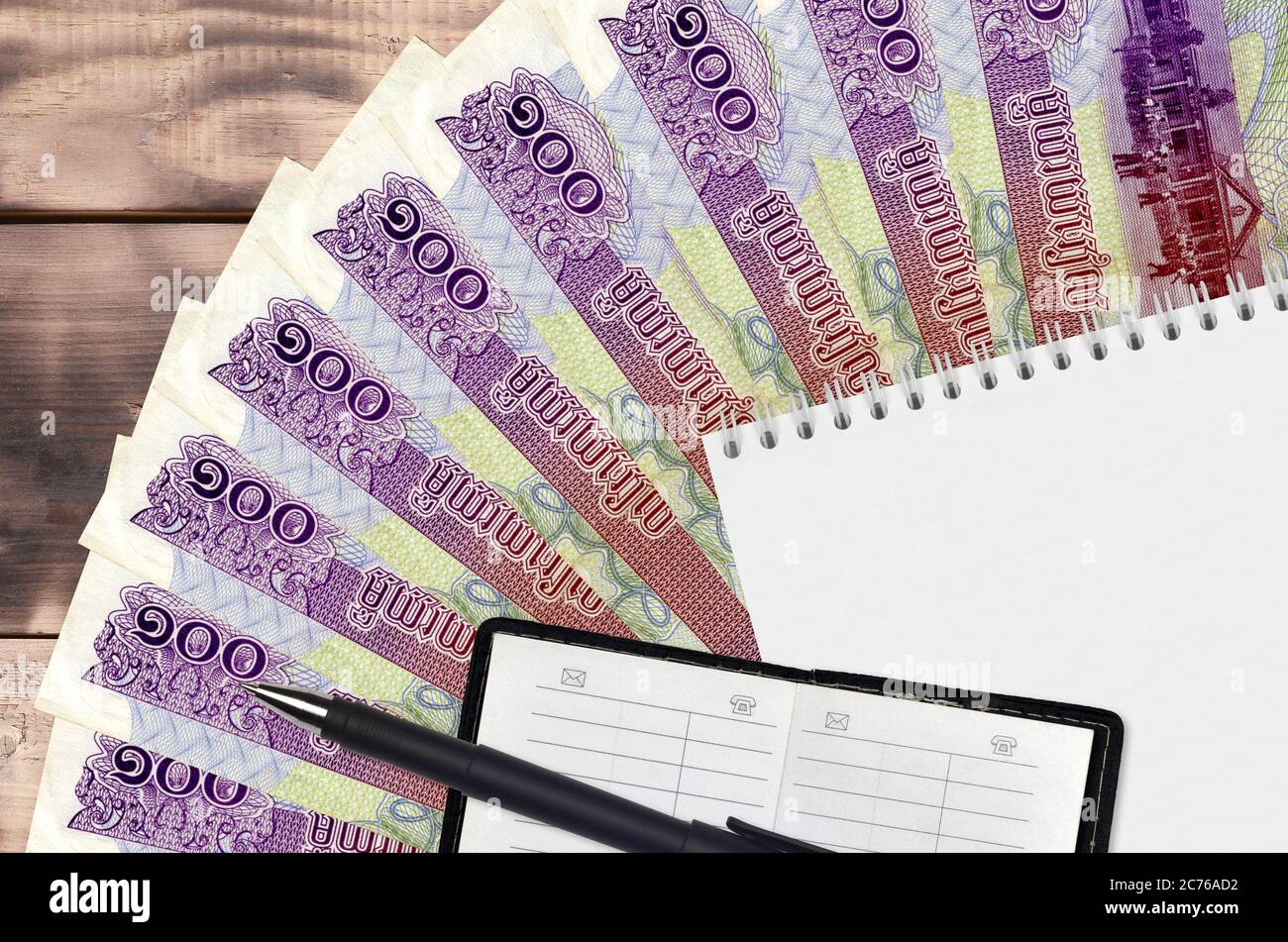 100 riel notes hi-res stock photography and images - Alamy