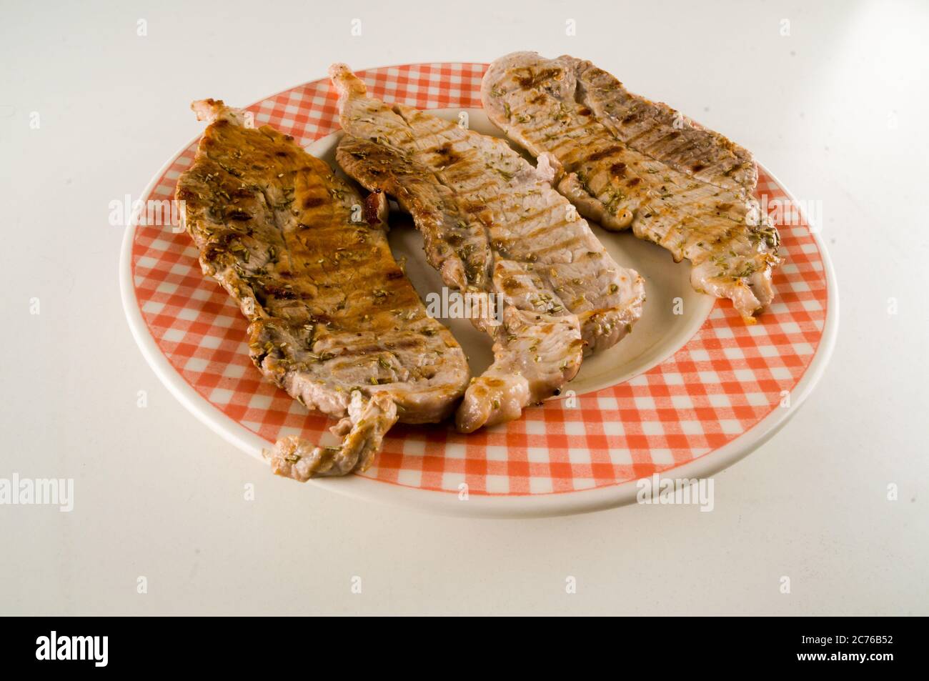 Grilled healthy white chicken meat food on a dish Stock Photo - Alamy