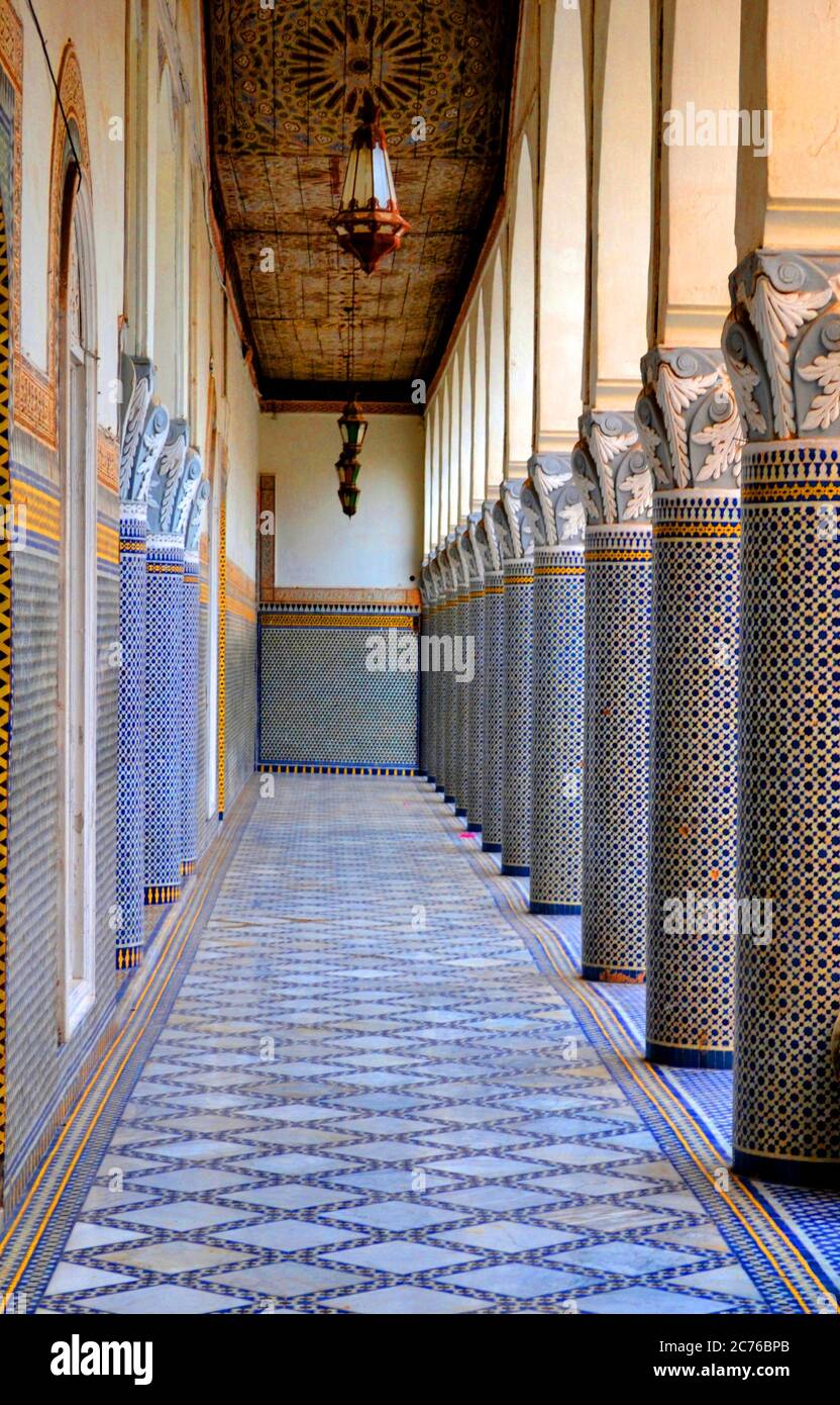 Traditional Moroccan style architecture, Fez, Morocco Stock Photo - Alamy