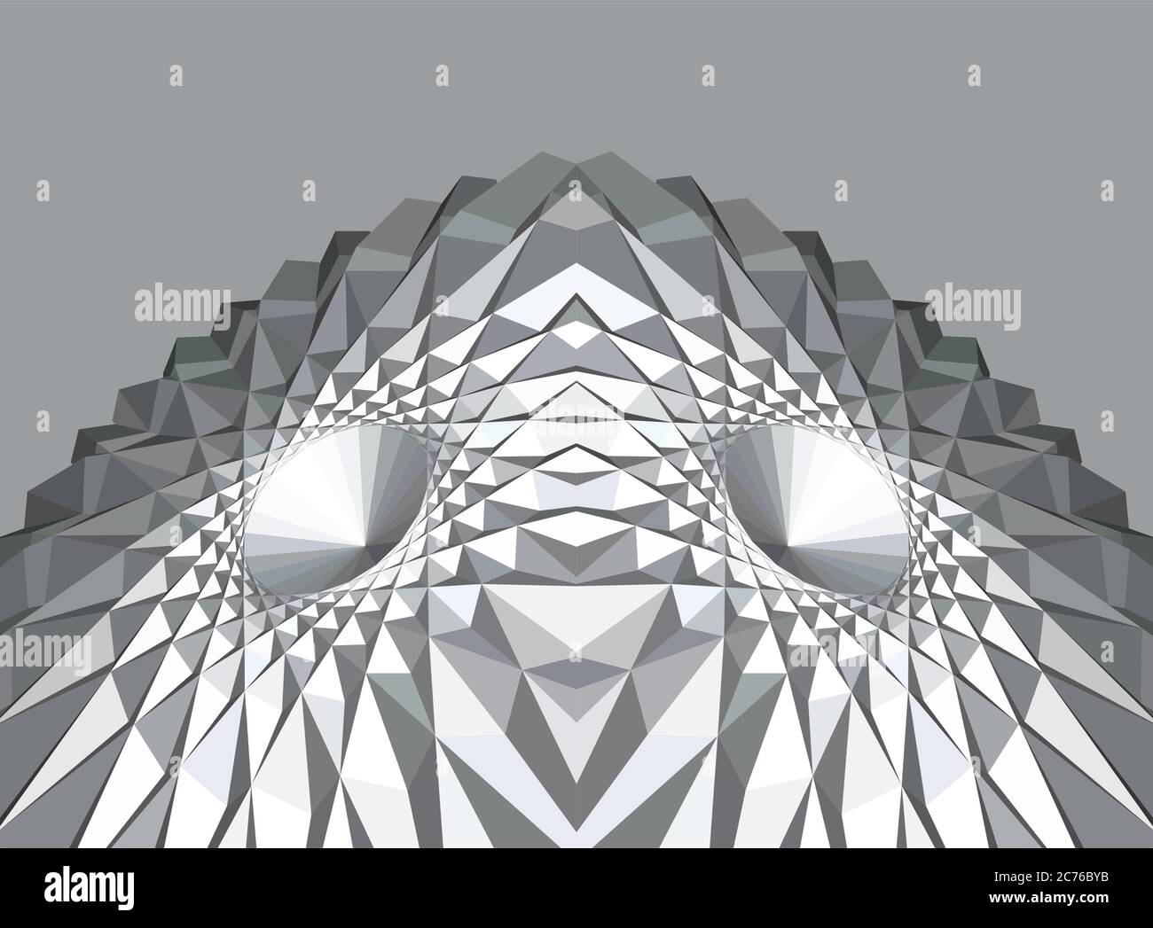 Abstract geometric optical illusion figure Stock Vector Image & Art - Alamy