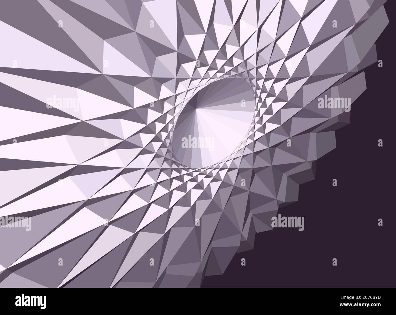 Abstract geometric optical illusion figure Stock Vector Image & Art - Alamy