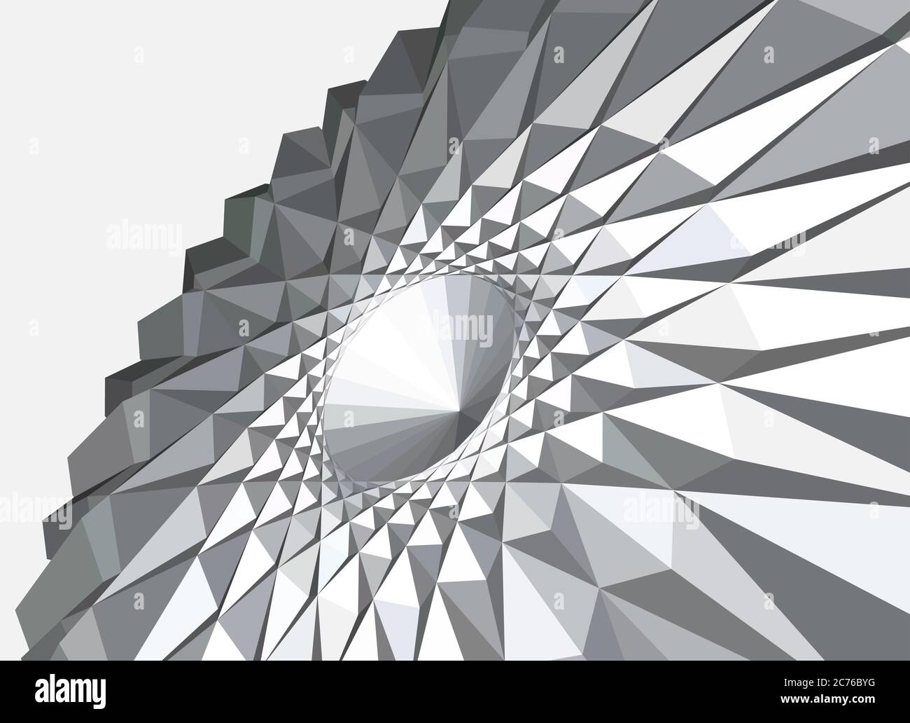 Abstract geometric optical illusion figure Stock Vector Image & Art - Alamy