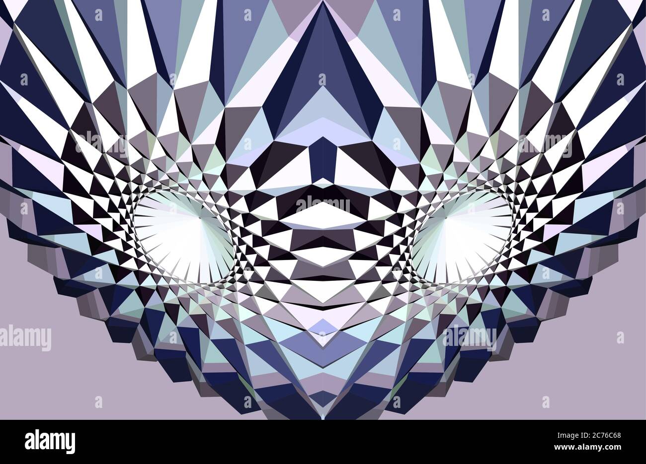 Abstract geometric optical illusion figure Stock Vector Image & Art - Alamy
