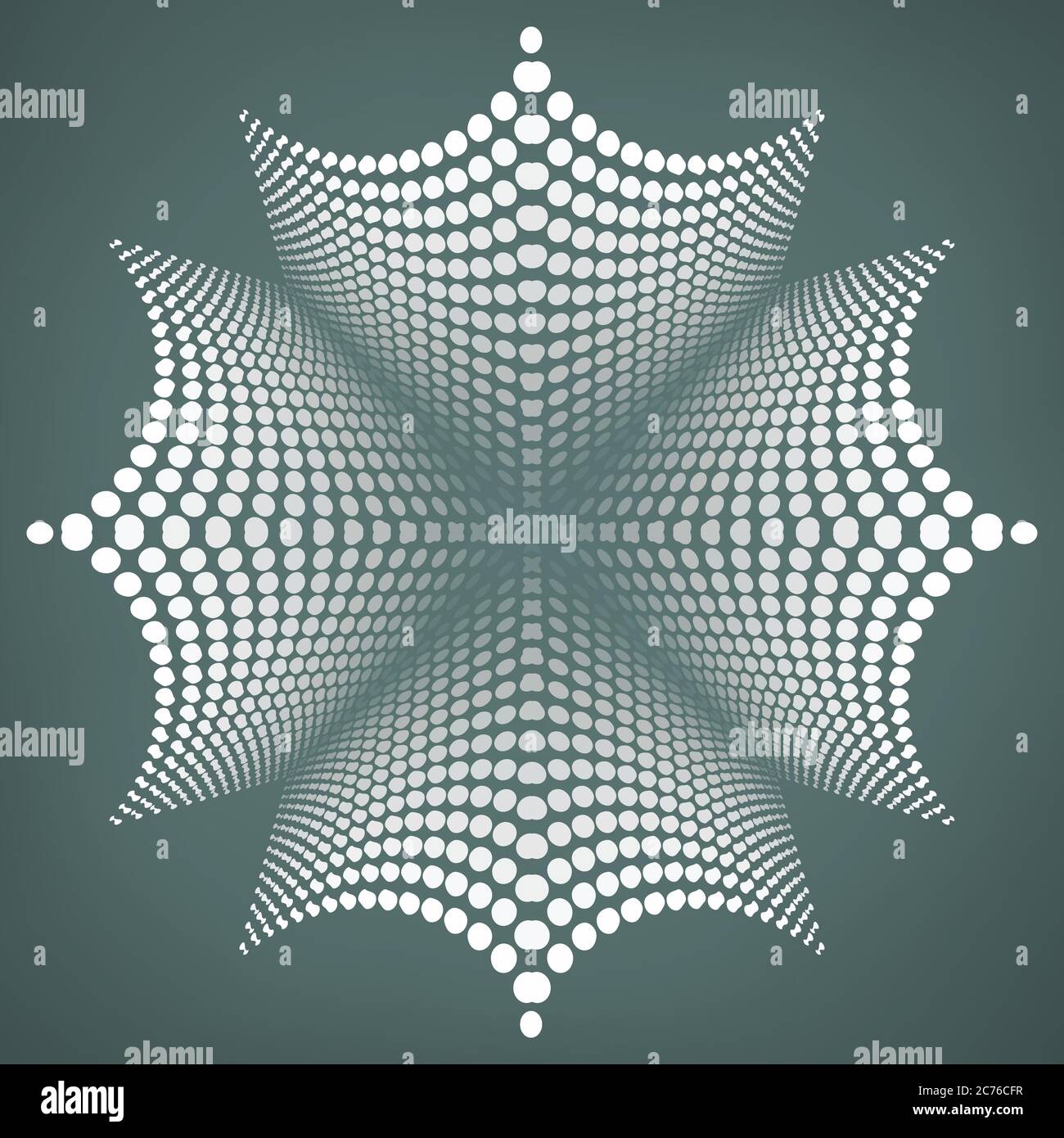Abstract geometric element with distortion effect Stock Vector Image ...