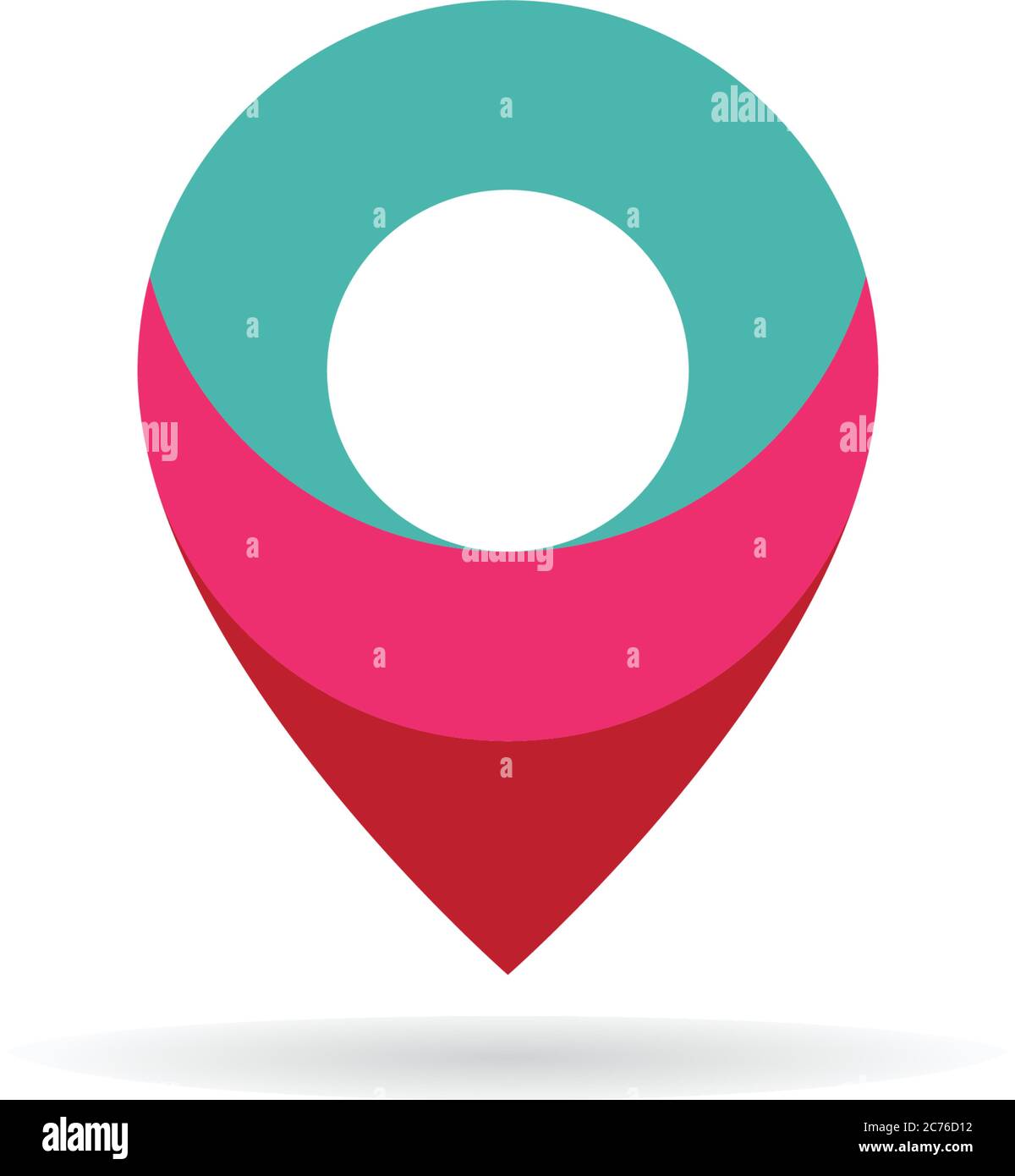 Location point Logo vector template Stock Vector Image & Art - Alamy