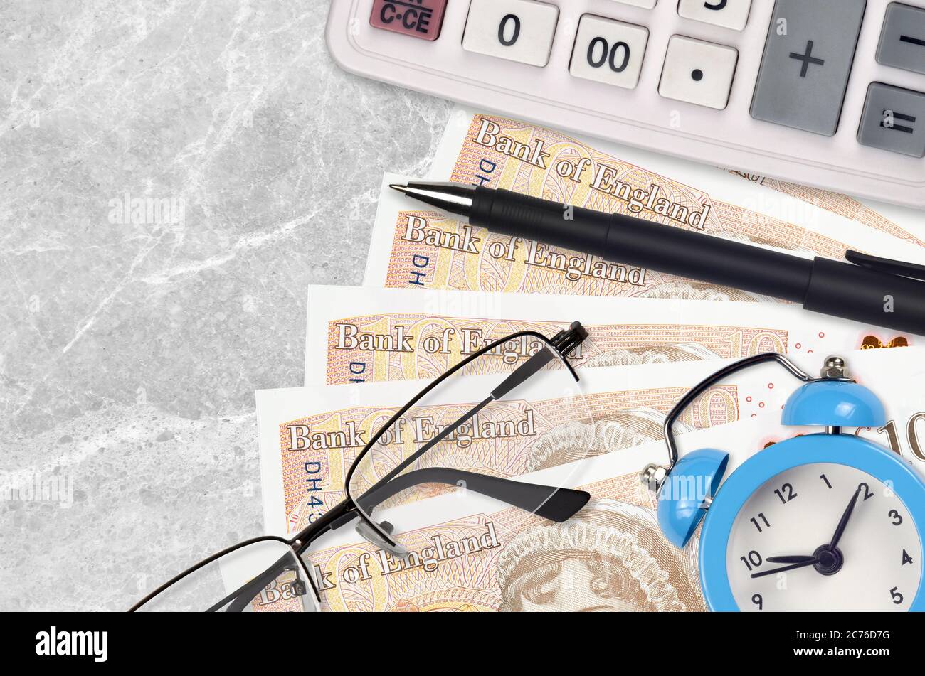 Pay cut concept pounds hi-res stock photography and images - Alamy