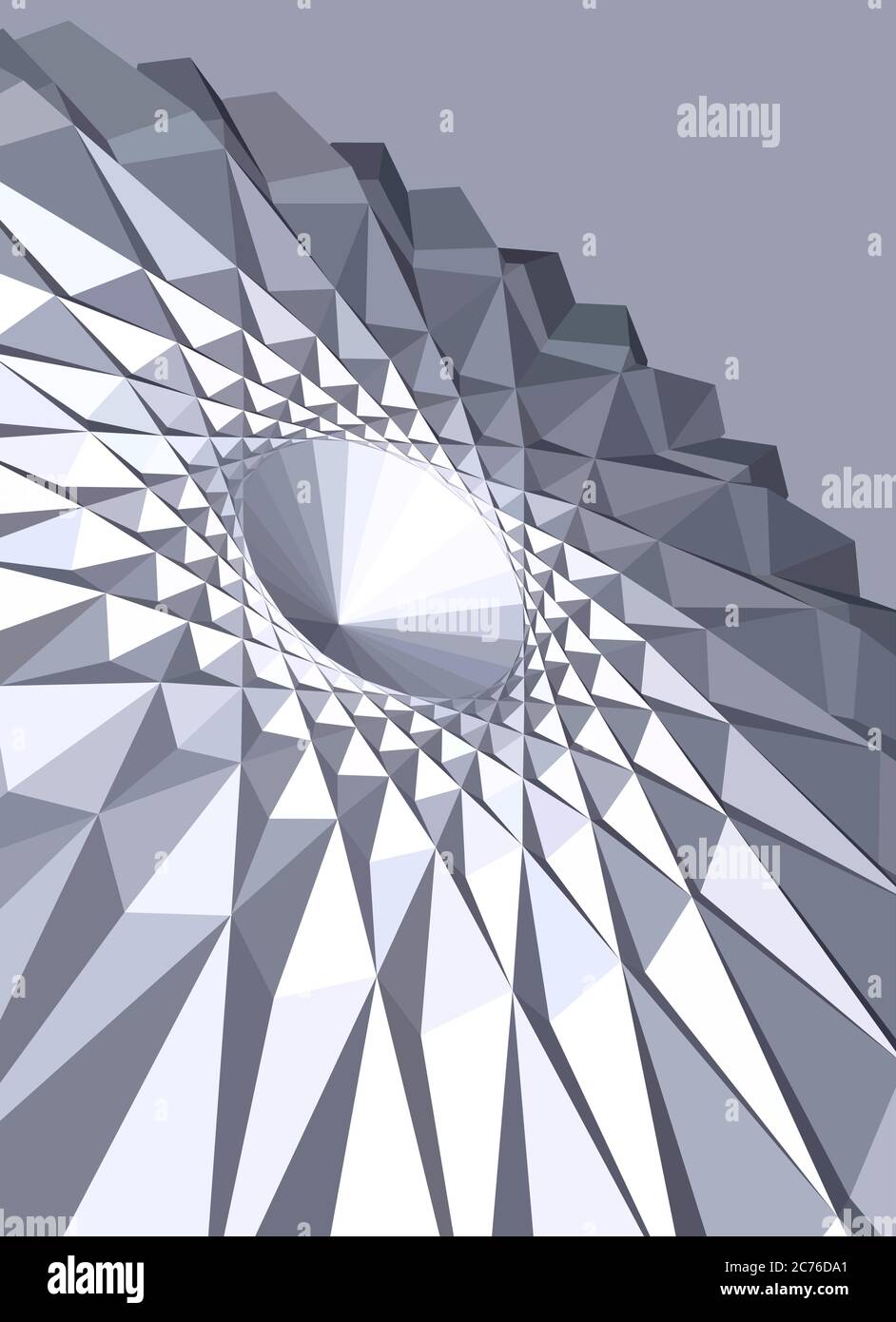 Abstract geometric optical illusion figure Stock Vector Image & Art - Alamy