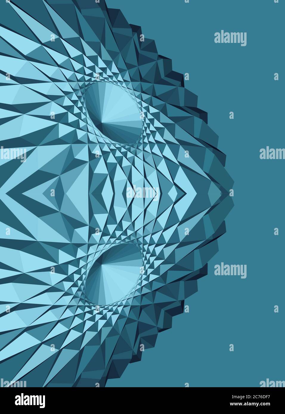 Abstract geometric optical illusion figure Stock Vector Image & Art - Alamy