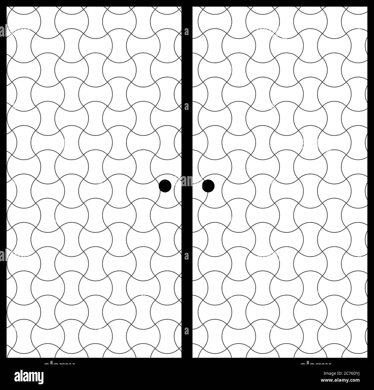 This is a illustration of Monochrome Beautiful Japanese sliding door ...