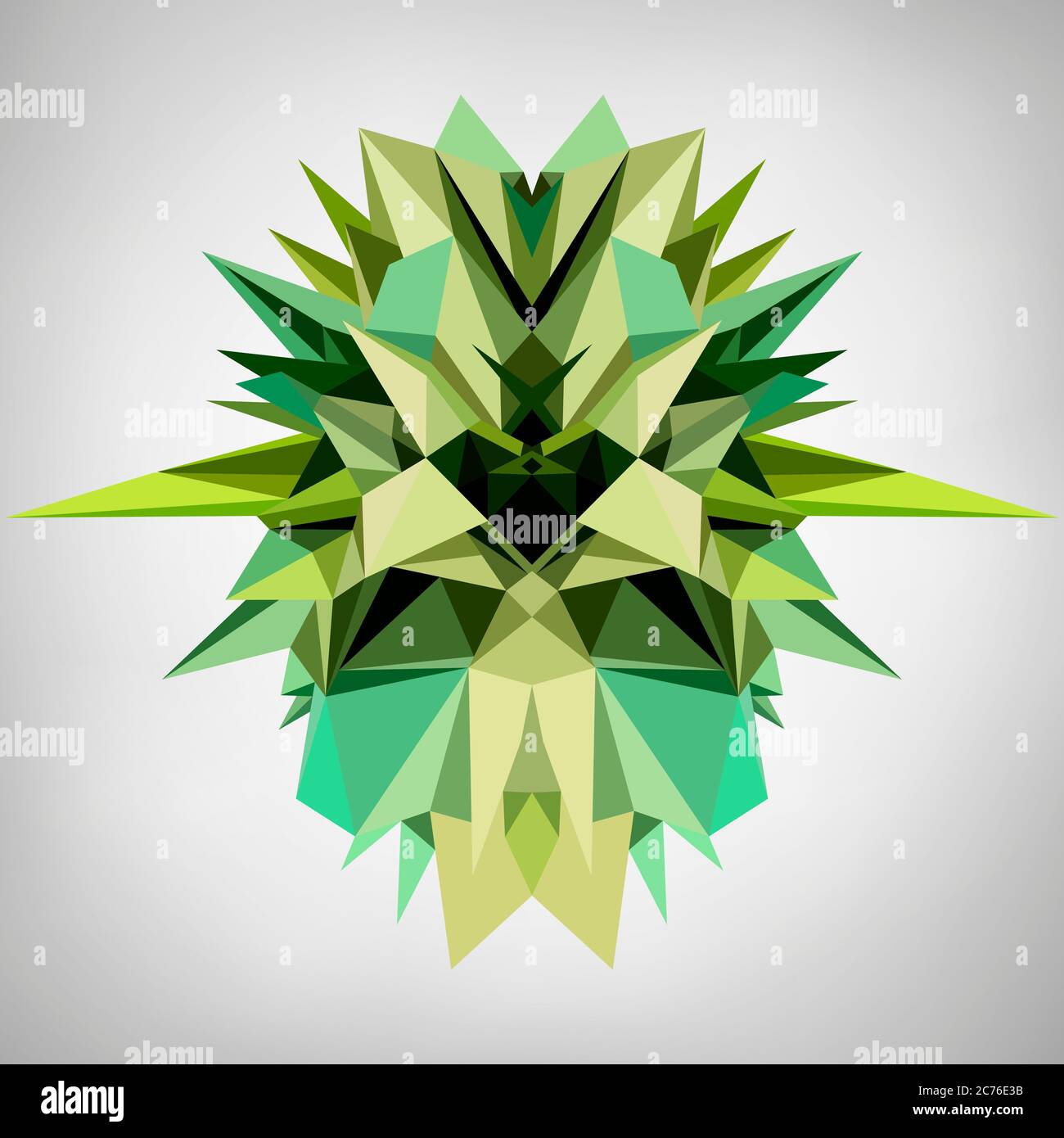 Abstract geometric asymmetric form design Stock Vector Image & Art - Alamy