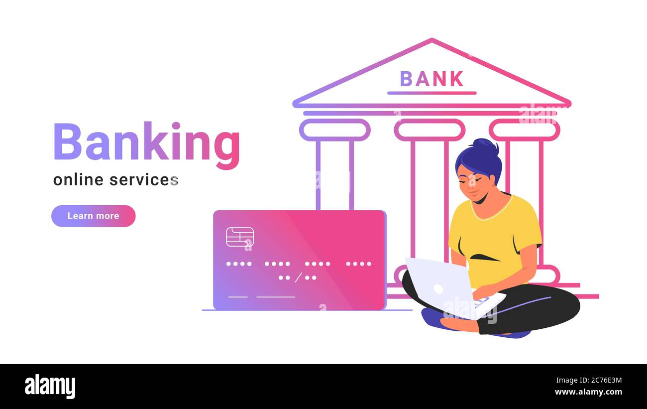 Bank checking account Stock Vector Images - Alamy