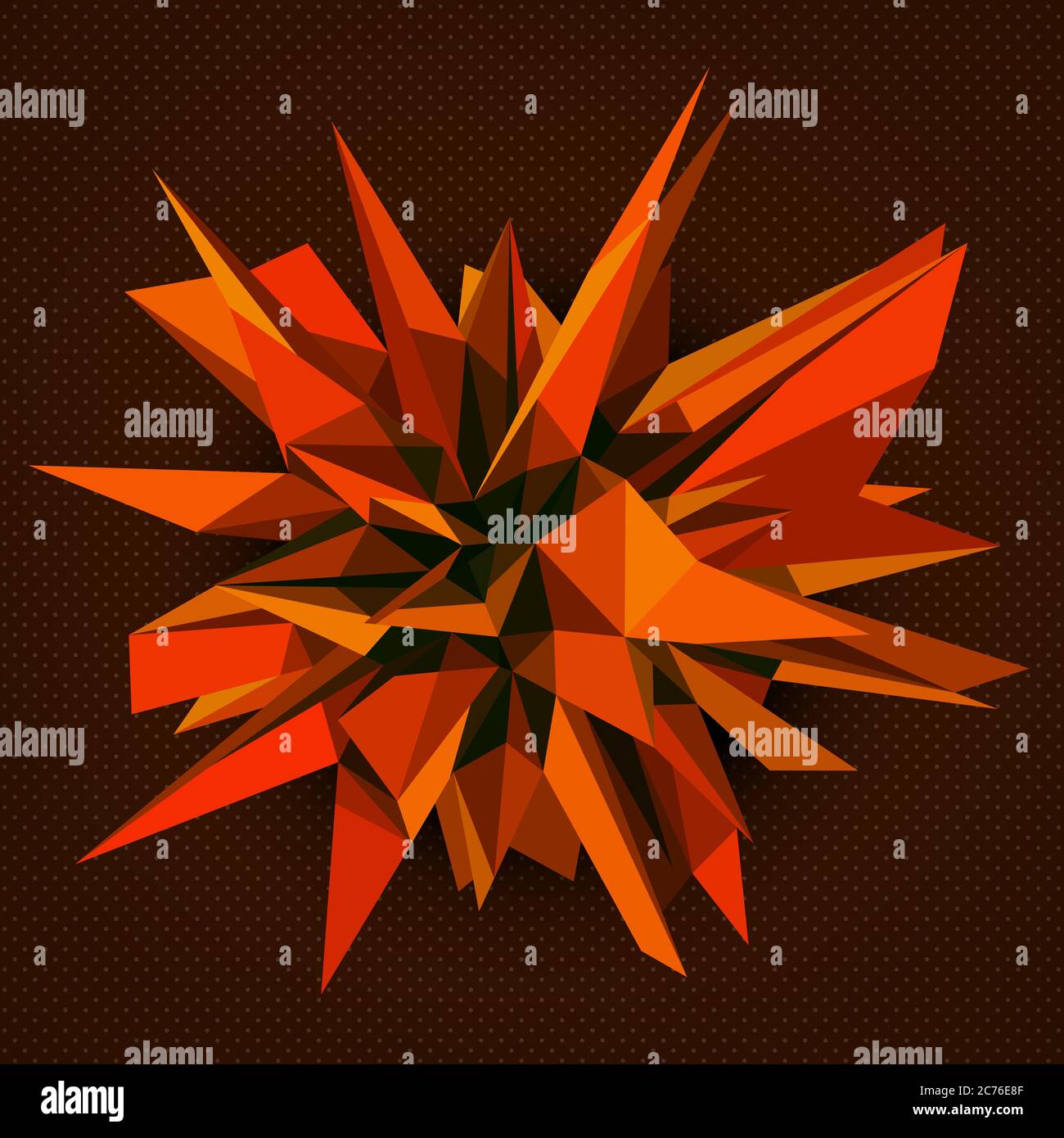 Abstract geometric asymmetric form design Stock Vector Image & Art - Alamy