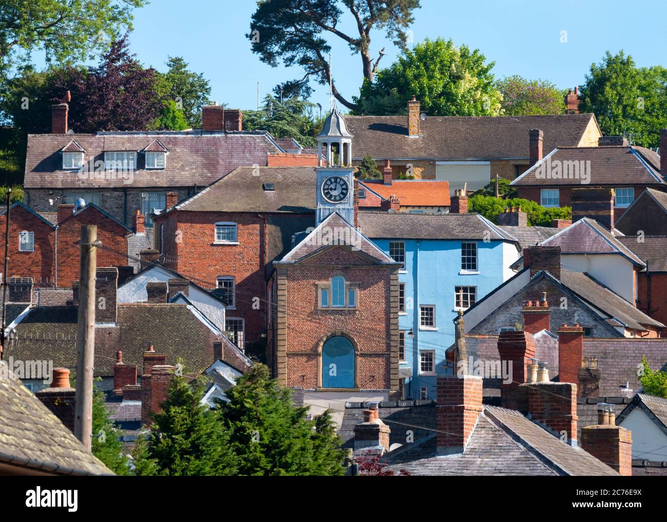 Bishops castle shropshire hi-res stock photography and images - Alamy