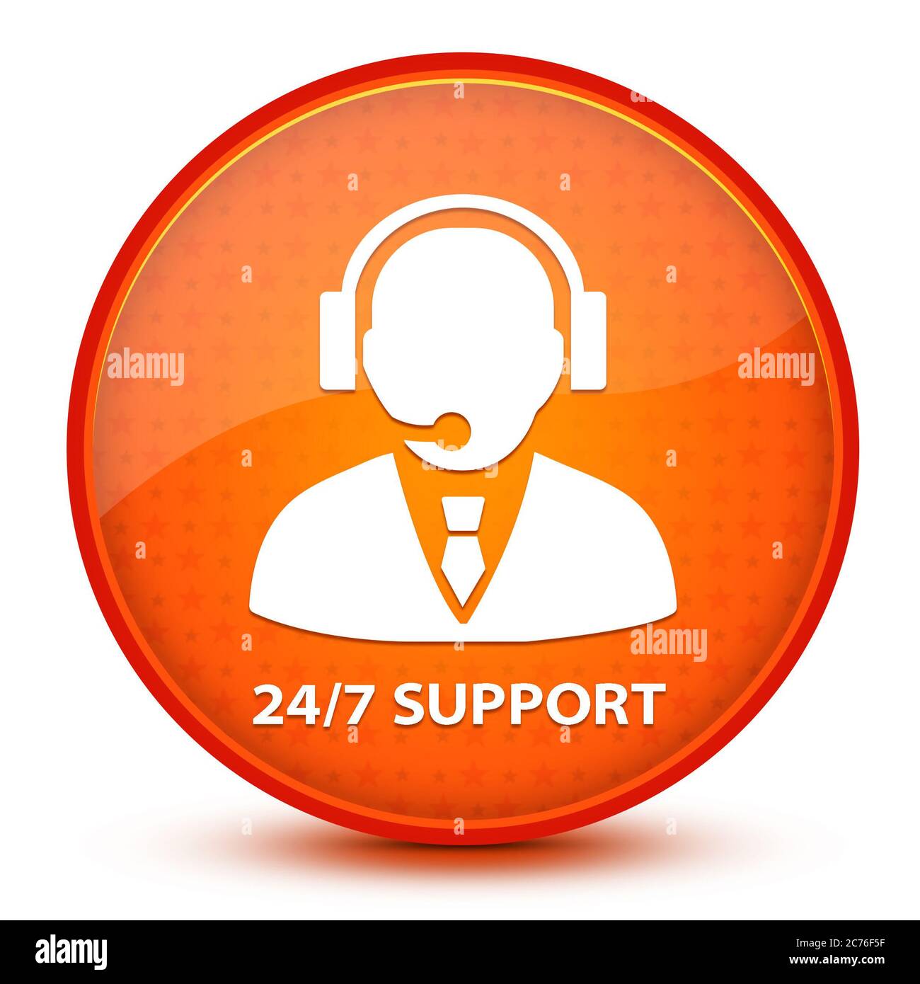 Phone icon orange hi-res stock photography and images - Alamy
