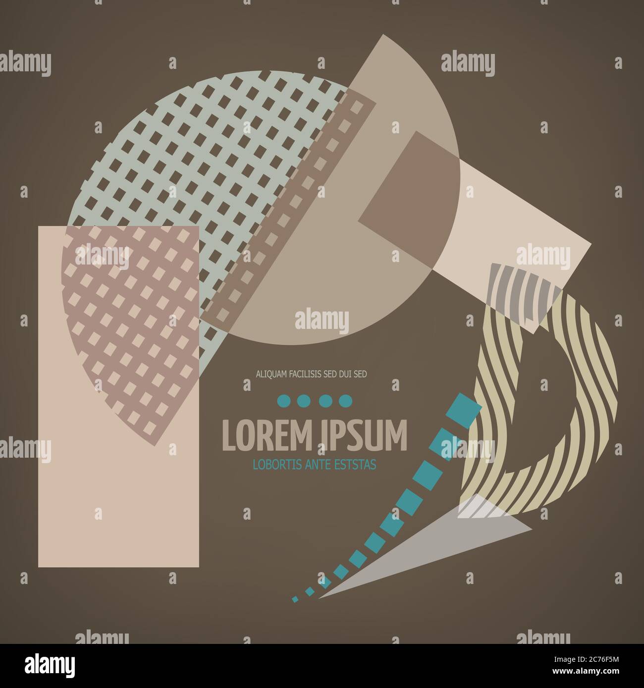 Abstract geometric modern asymmetric design Stock Vector Image & Art ...