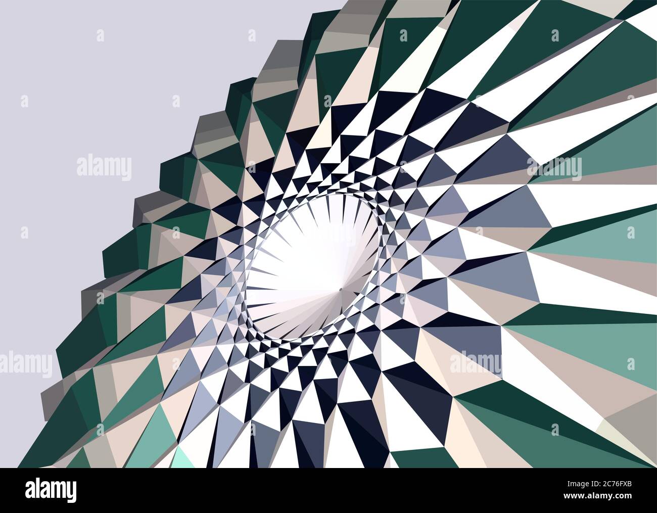 Abstract geometric optical illusion figure Stock Vector Image & Art - Alamy