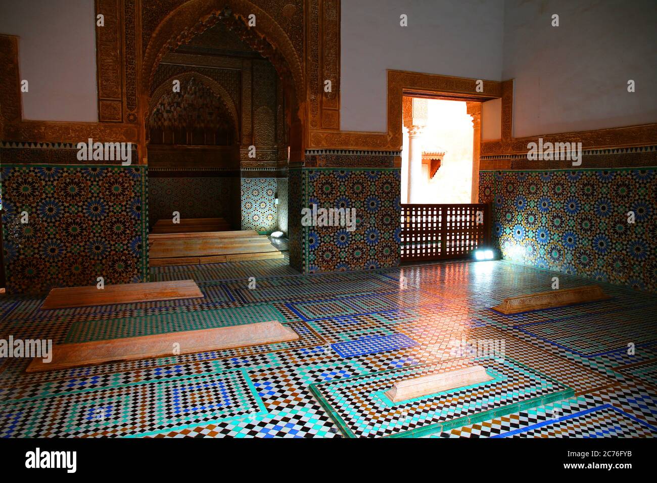 Traditional Moroccan style tiles Stock Photo - Alamy