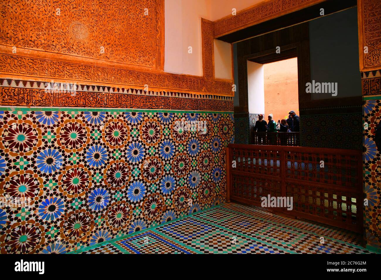 Traditional Moroccan style tiles Stock Photo - Alamy