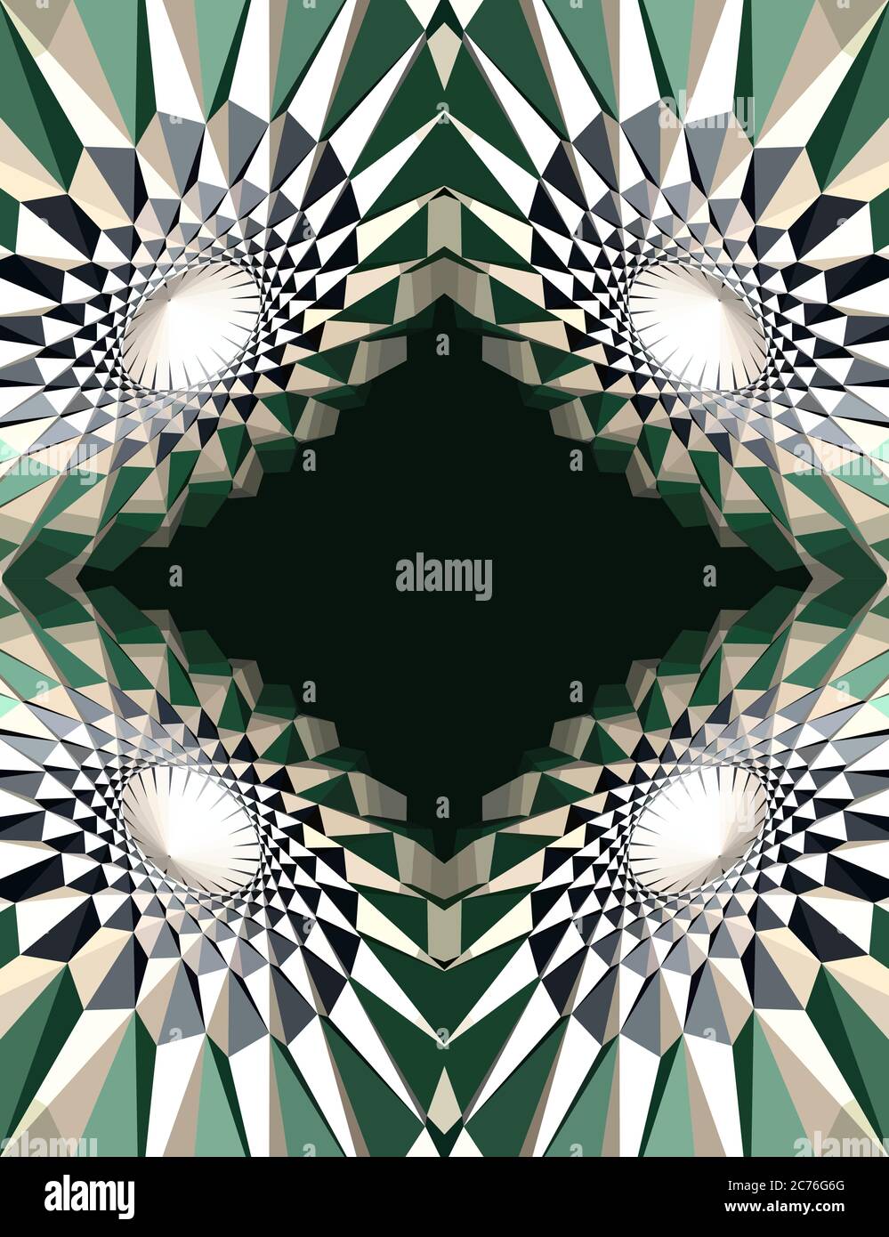 Abstract geometric optical illusion figure Stock Vector Image & Art - Alamy