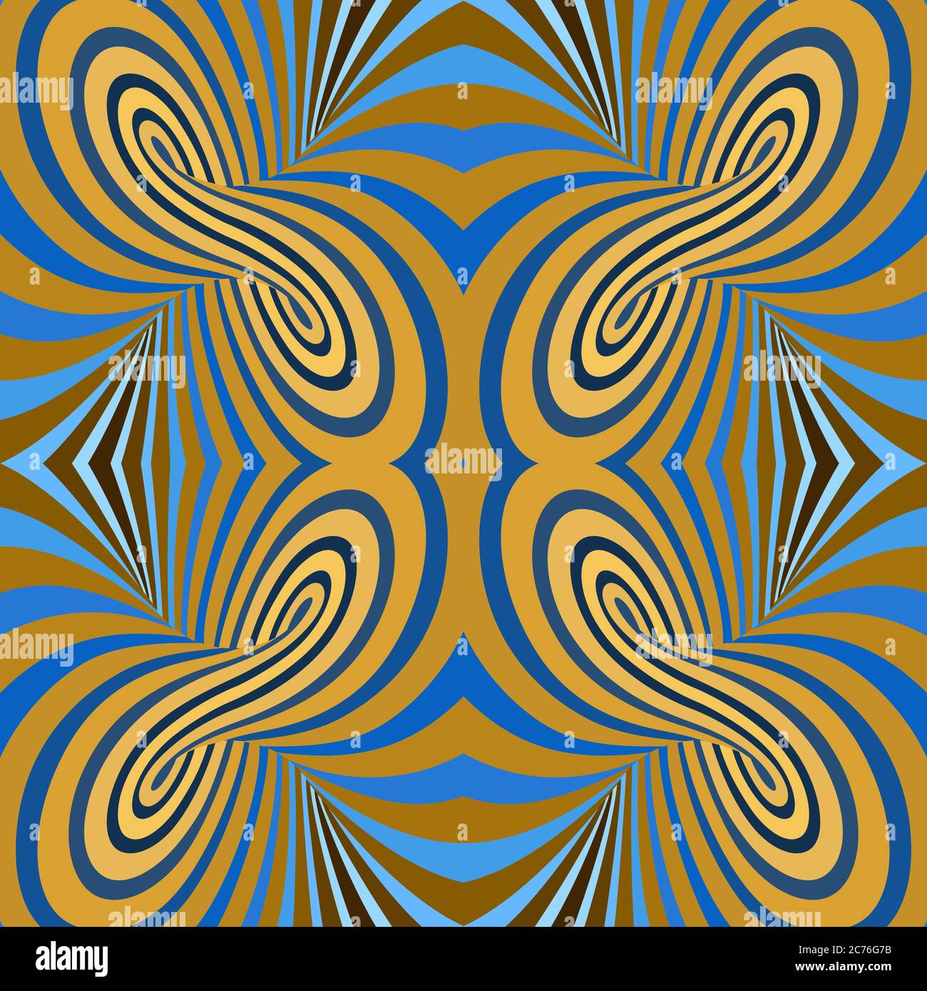 Distorted mirror effect Stock Vector Images - Alamy