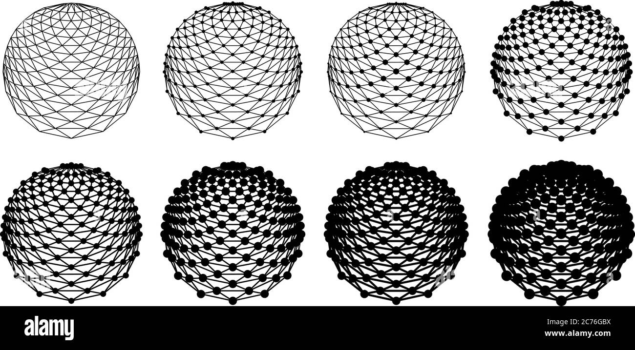 Distorted circle round circular shape outline Stock Vector Images - Alamy