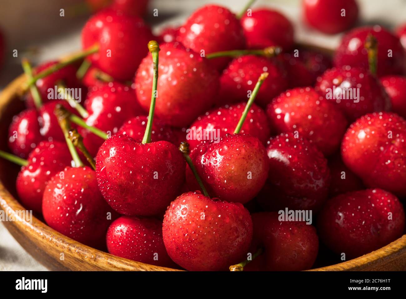 Red sour cherries hi-res stock photography and images - Alamy
