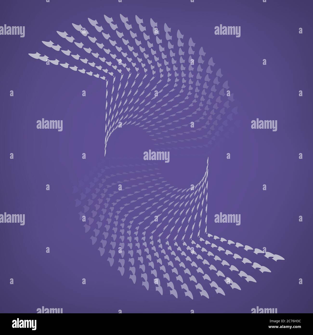 Abstract geometric element with distortion effect Stock Vector Image ...