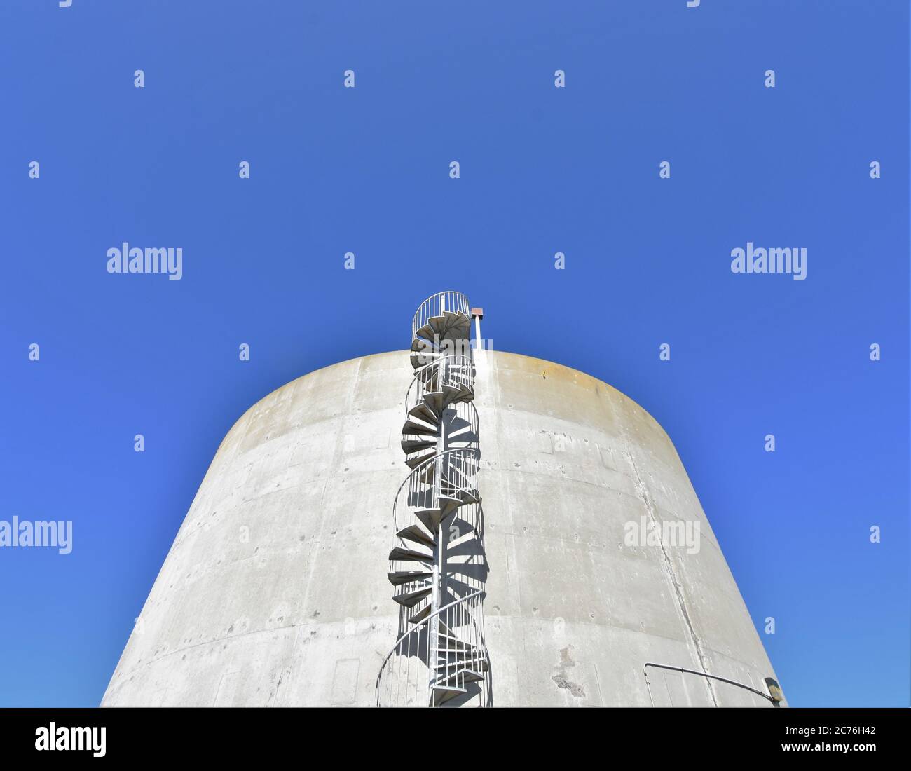Water tank stairs hi-res stock photography and images - Alamy