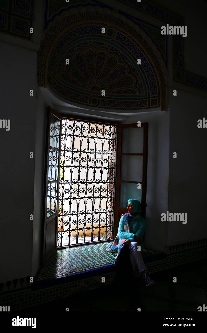 Traditional Moroccan window, marrakesh Stock Photo - Alamy