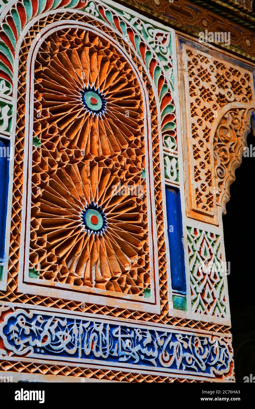 Traditional Moroccan window, marrakesh Stock Photo - Alamy