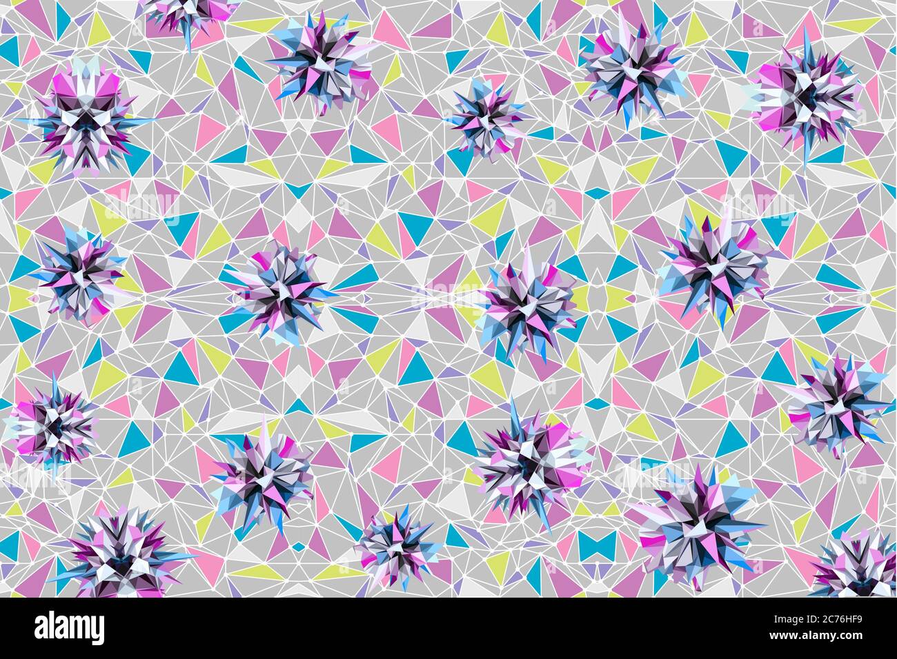 Abstract geometric triangle pattern Stock Vector Image & Art - Alamy