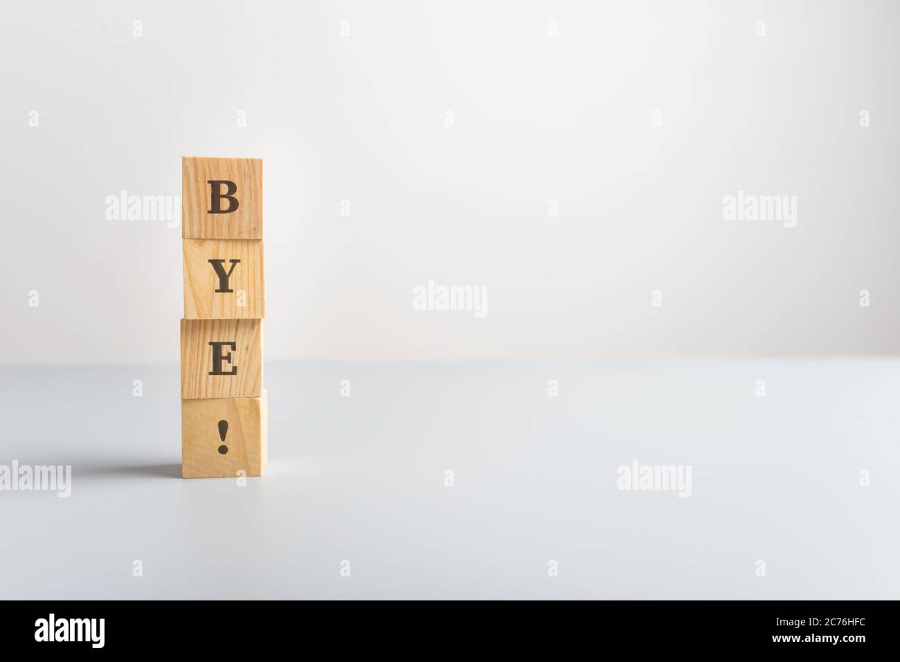 Space goodbye sign hi-res stock photography and images - Alamy