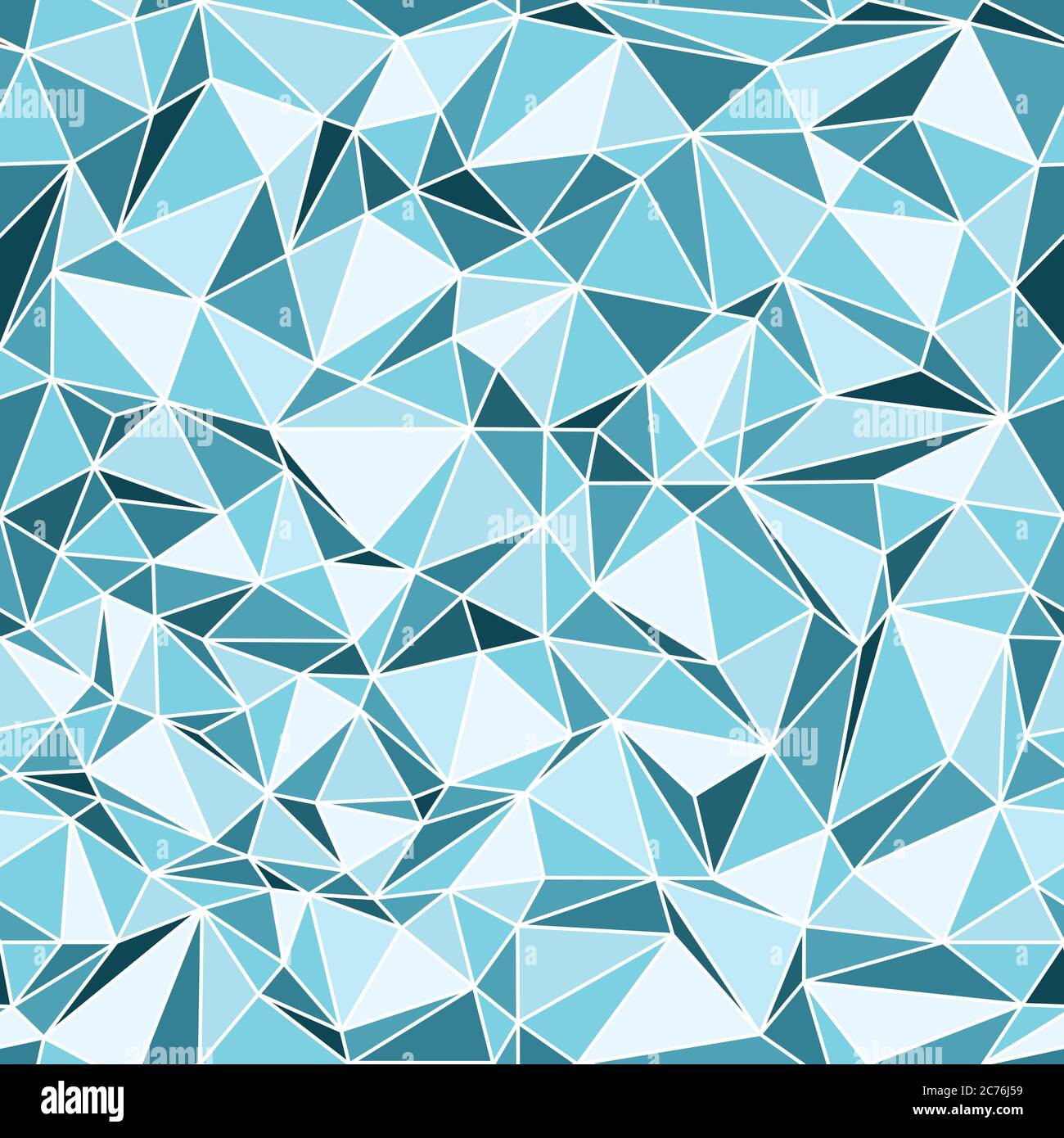 Geometric low poly triangle seamless pattern Stock Vector Image & Art ...