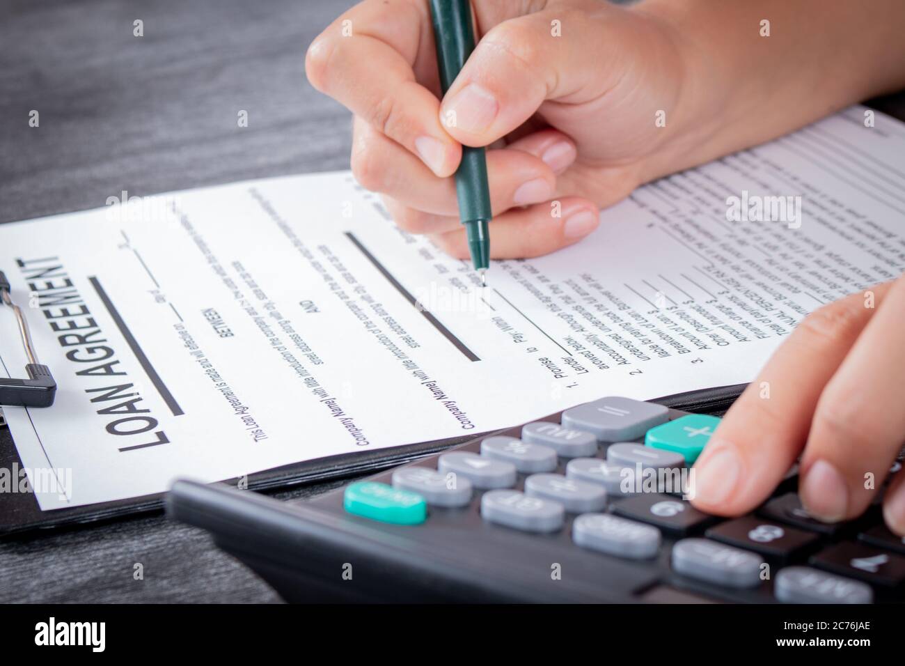Contract fees hi-res stock photography and images - Alamy