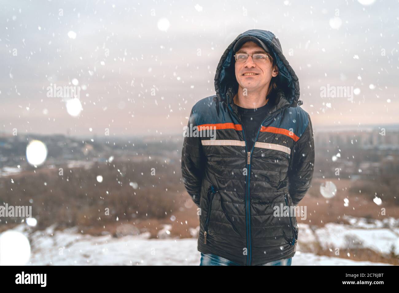 Man sky falling hi-res stock photography and images - Alamy