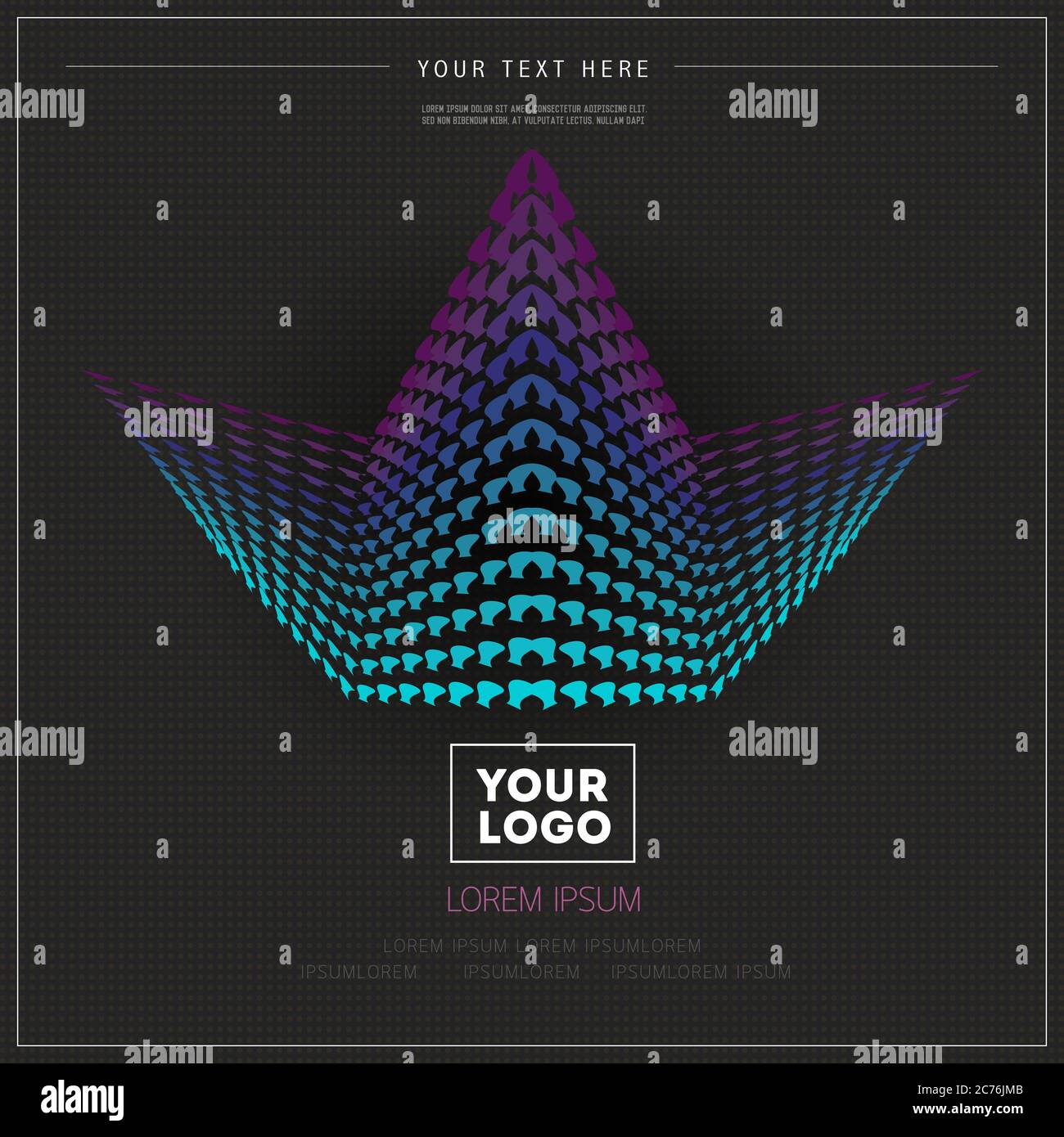 Distorted mirror effect Stock Vector Images - Alamy