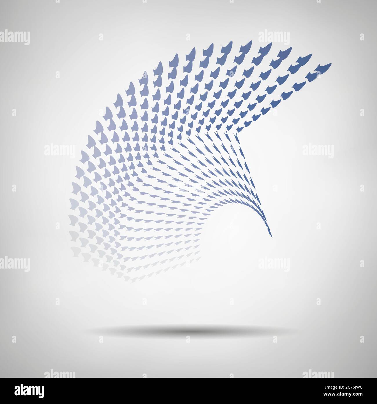 Abstract geometric element consisting of circles Stock Vector Image & Art - Alamy