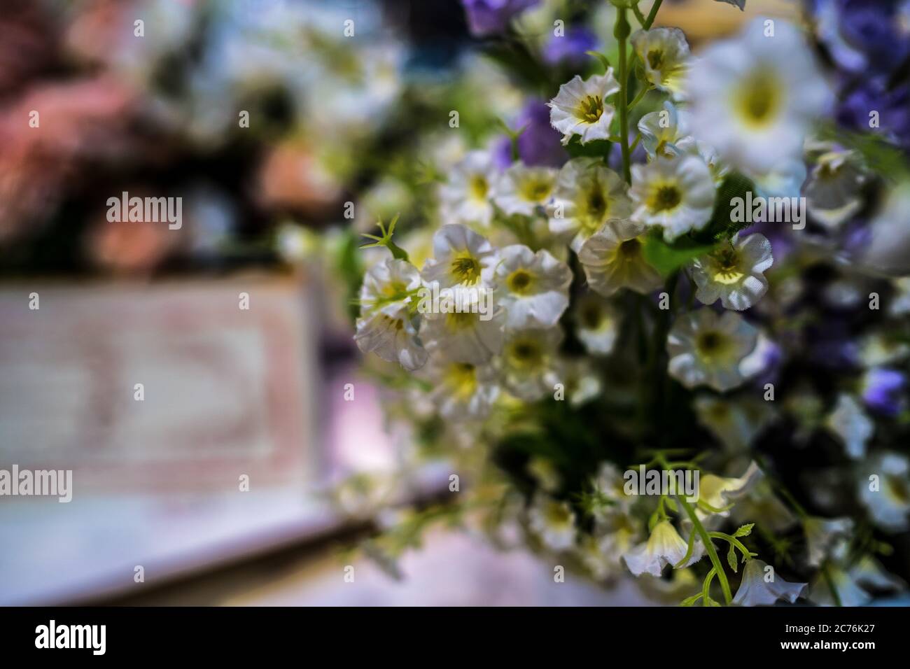 Installation of different flowers hi-res stock photography and images ...