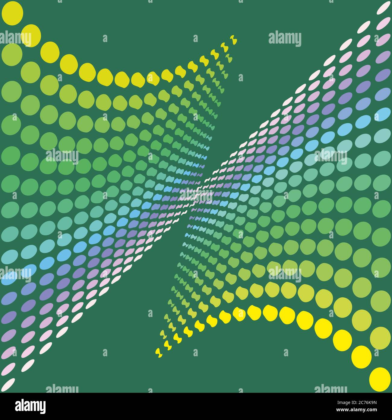 Abstract geometric element with distortion effect Stock Vector Image ...