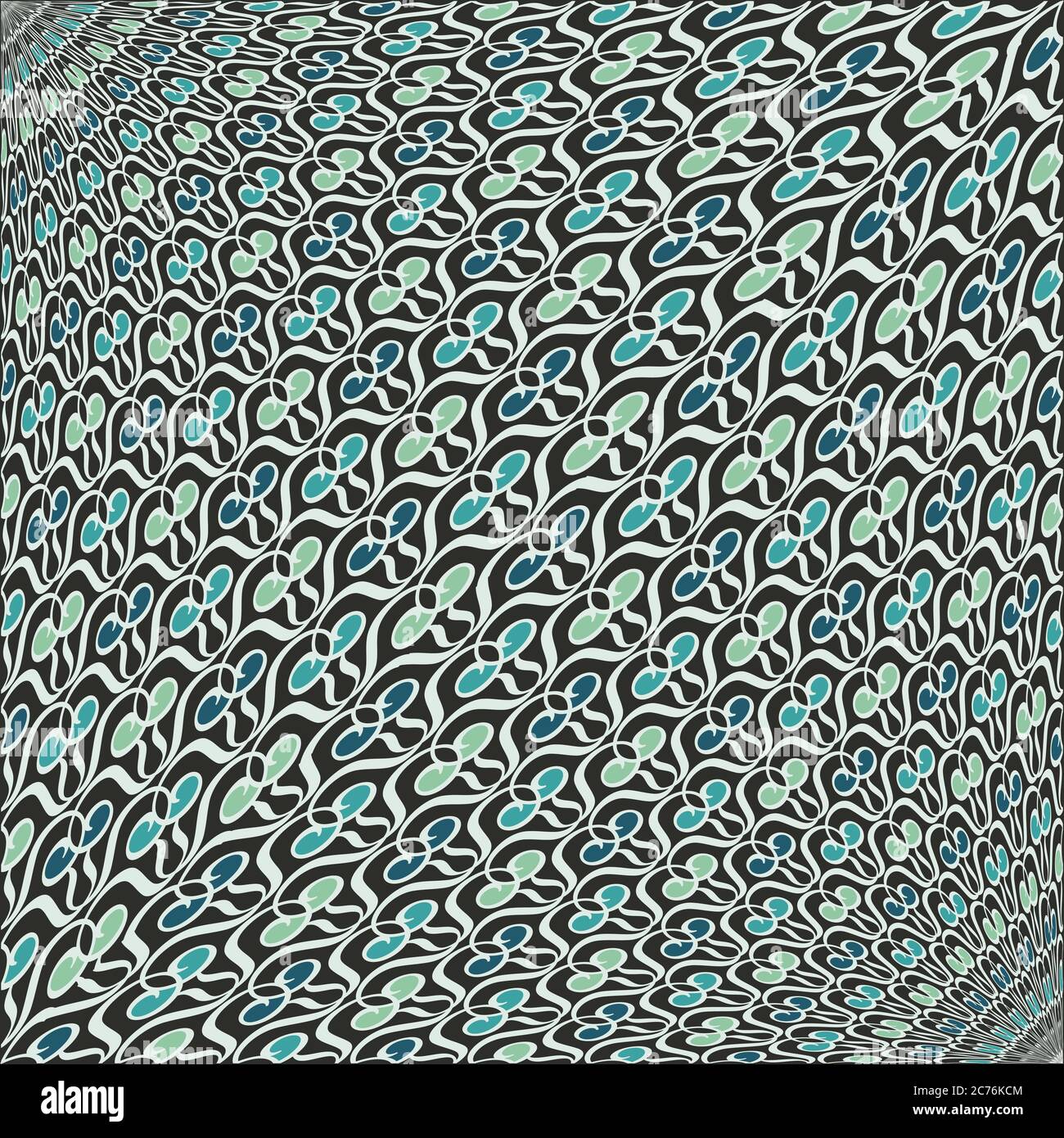 Vector rhythmic geometric elements pattern Stock Vector Image & Art - Alamy