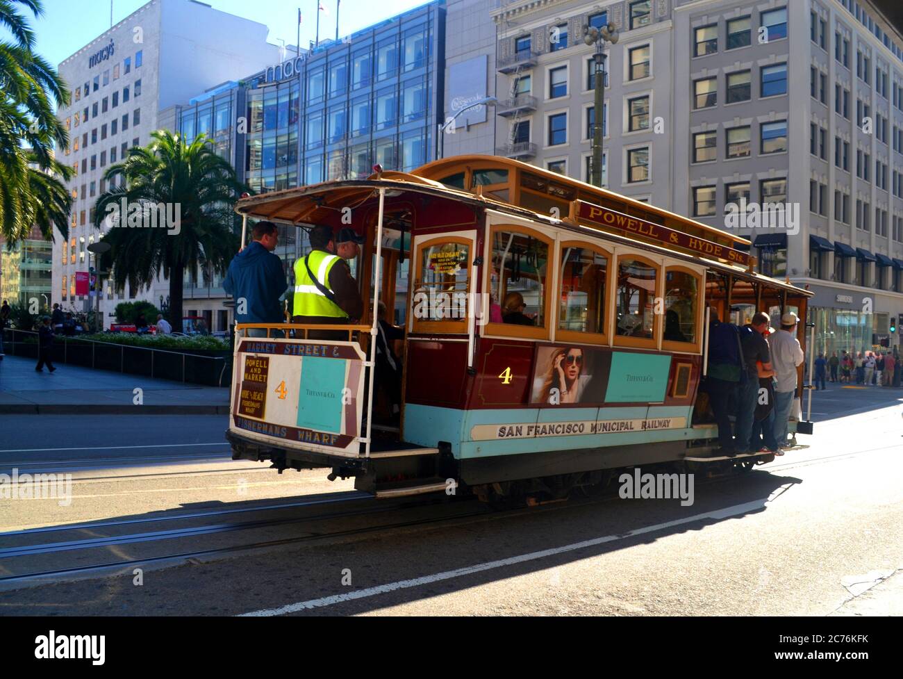 Iconic San Francisco tram Stock Photo - Alamy