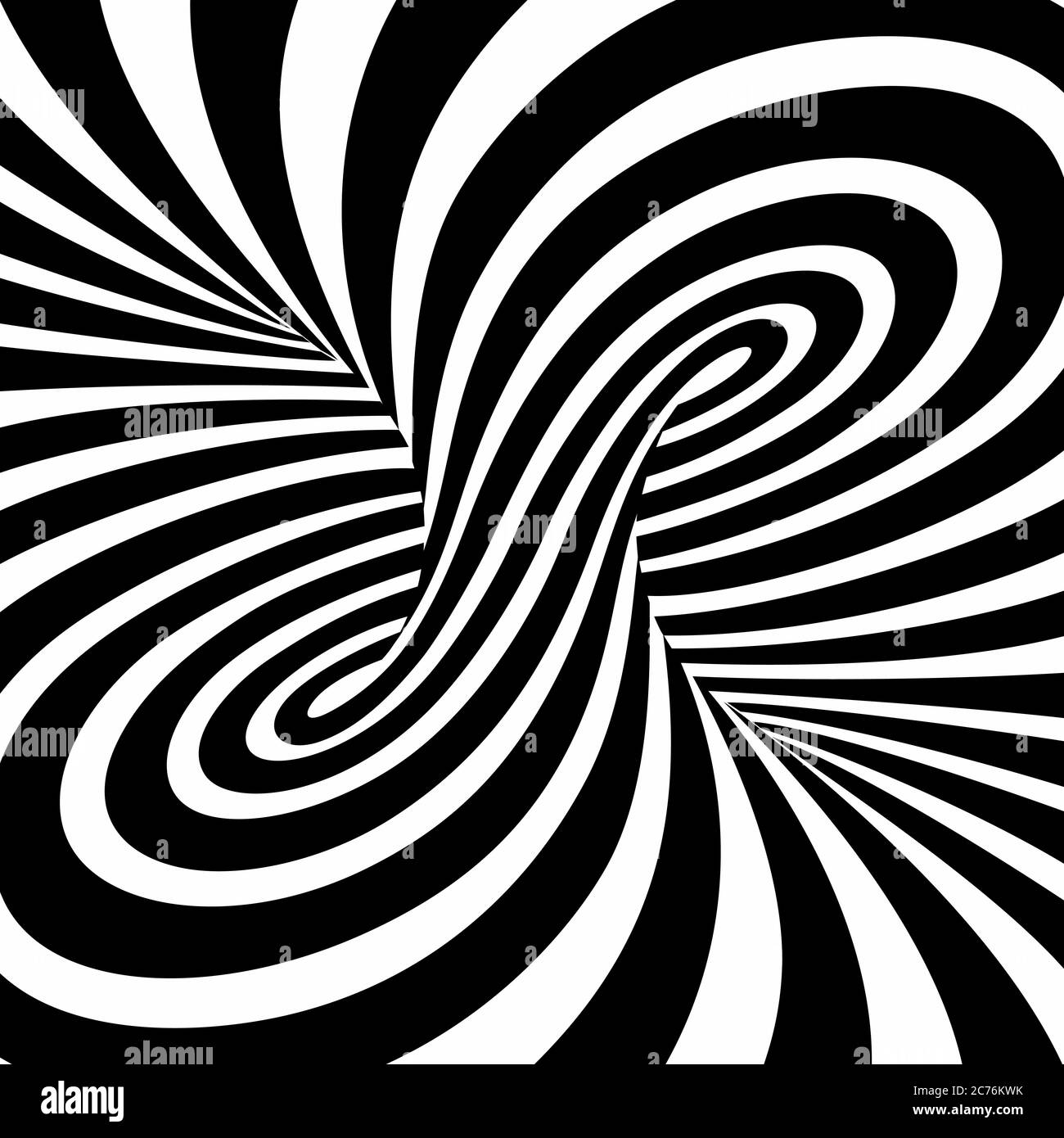 Distorted mirror effect Stock Vector Images - Alamy