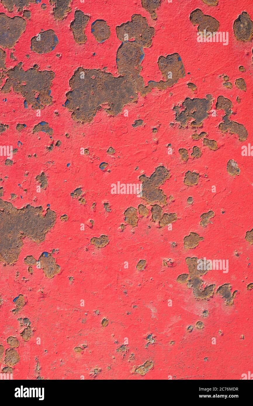 red rusty metal texture background Stock Photo - Alamy