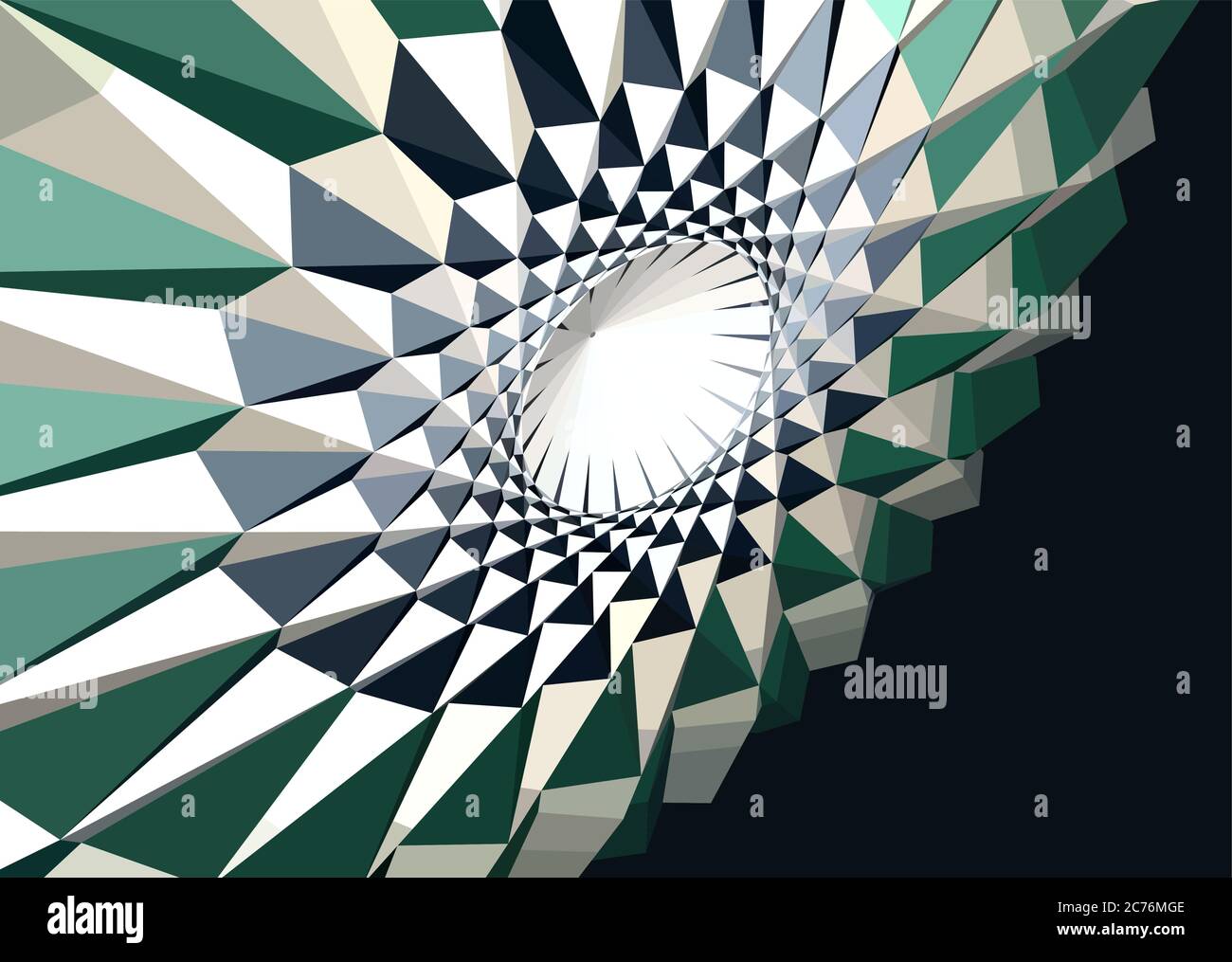 Abstract geometric optical illusion figure Stock Vector Image & Art - Alamy