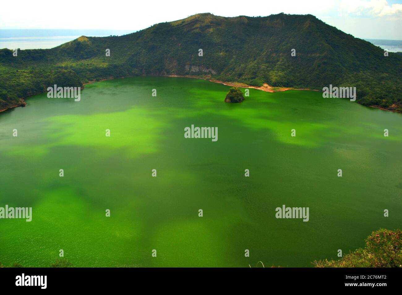 Taal lake volcano, Philippines Stock Photo - Alamy