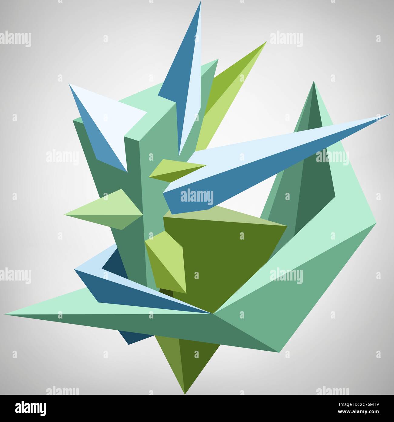 Abstract geometric modern asymmetric form design Stock Vector Image ...