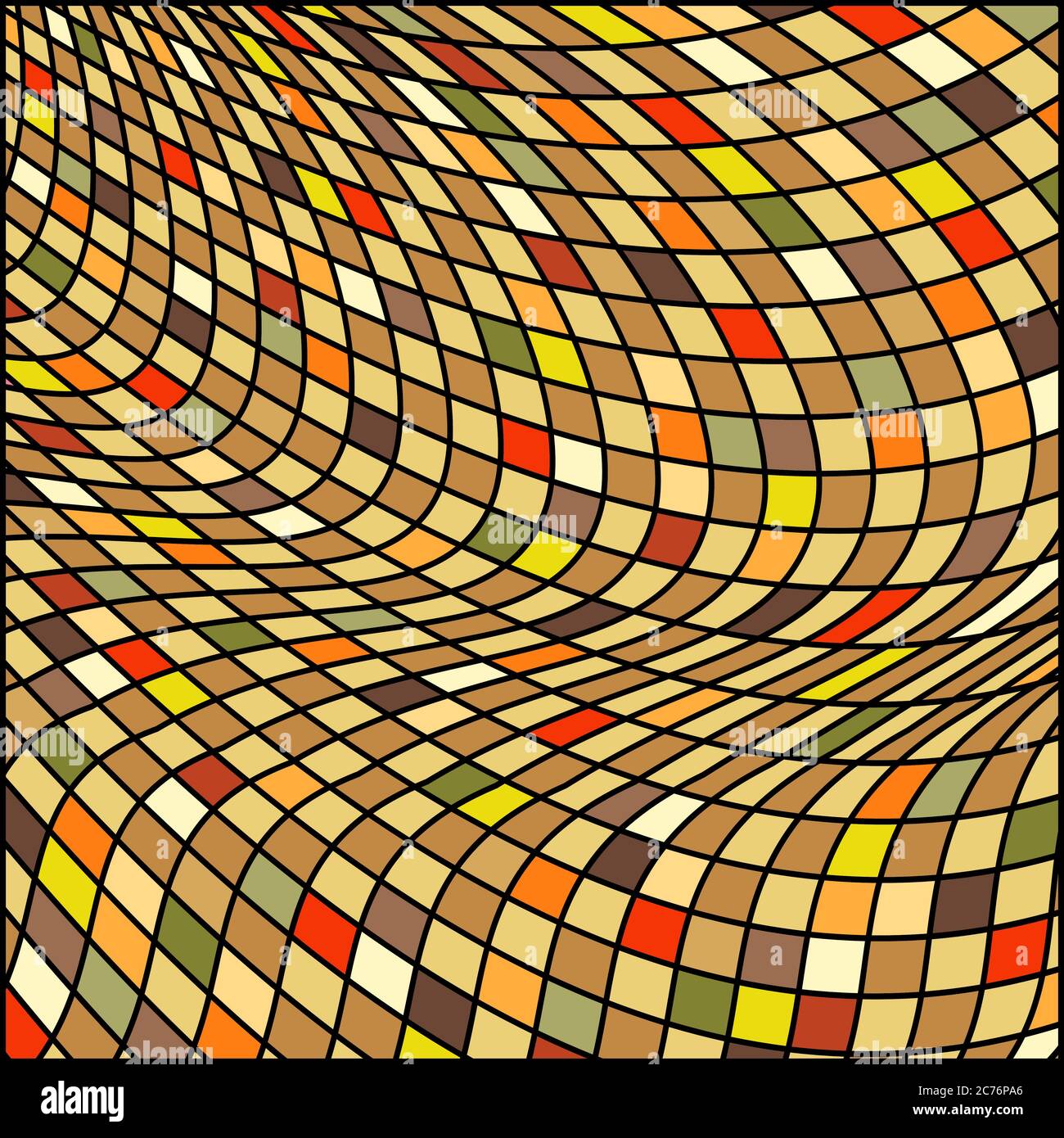 Vector abstract color grid pattern Stock Vector Image & Art - Alamy