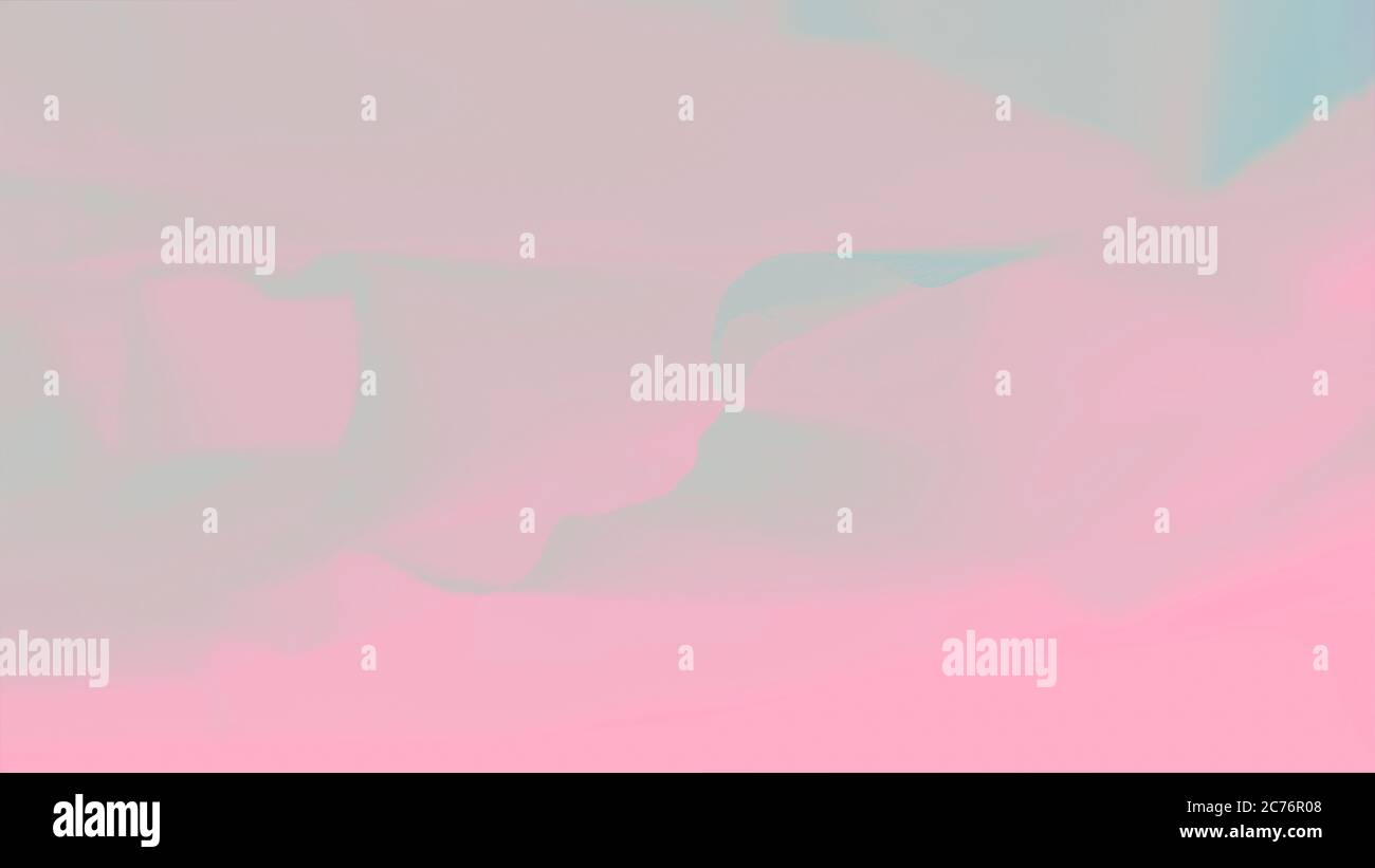 Pink and mint color gradient abstract background with blurred lines ...