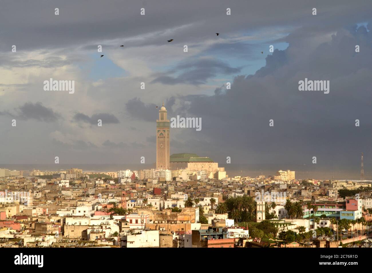 View of the medina in Casablanca Stock Photo - Alamy