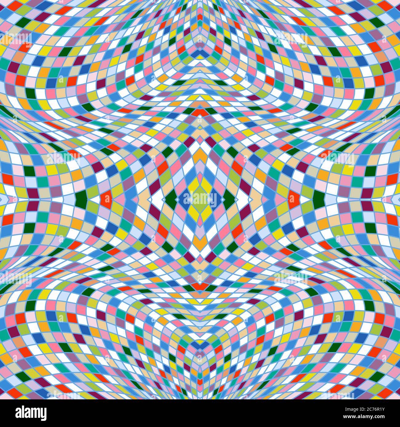 Vector abstract color grid pattern Stock Vector Image & Art - Alamy